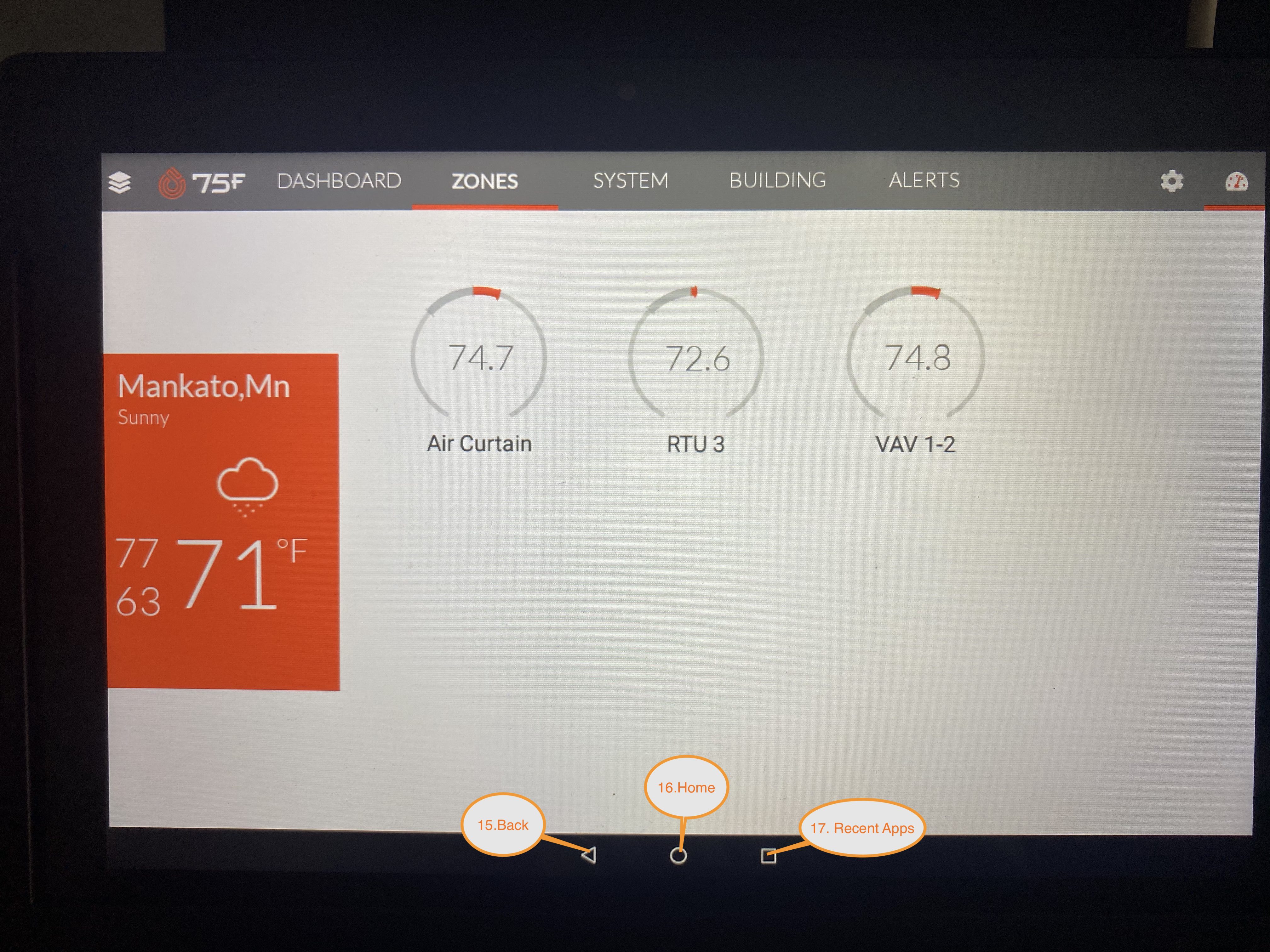 Central Control Unit (CCU) Navigation and Indicators – Airoverse