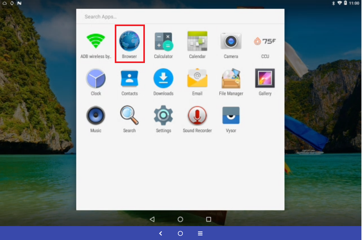 Update a CCU Via the Android Web Browser – Airoverse