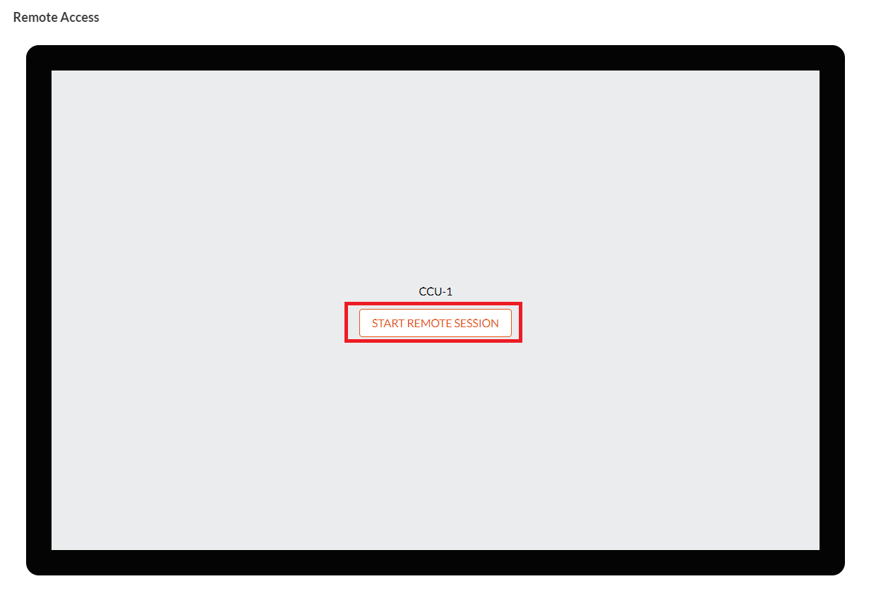 CCU Remote Access – Airoverse