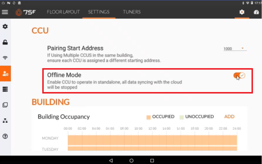 Standalone CCU Operation – Airoverse