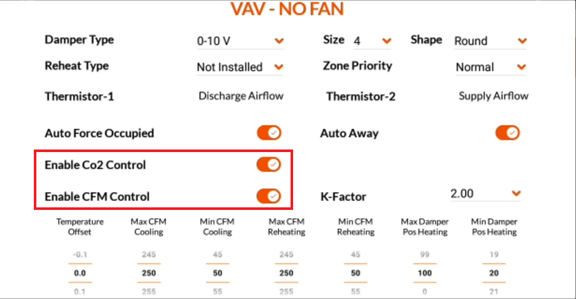 VAV Terminal Profile- Damper Position Calculation & Operation – Airoverse