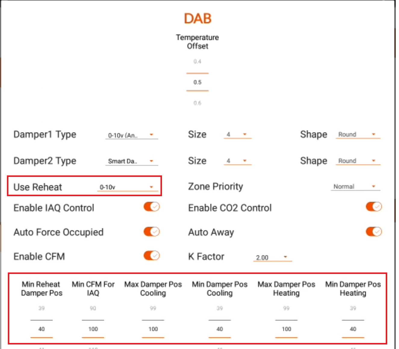 Reheat for DAB Terminal Profile – Airoverse