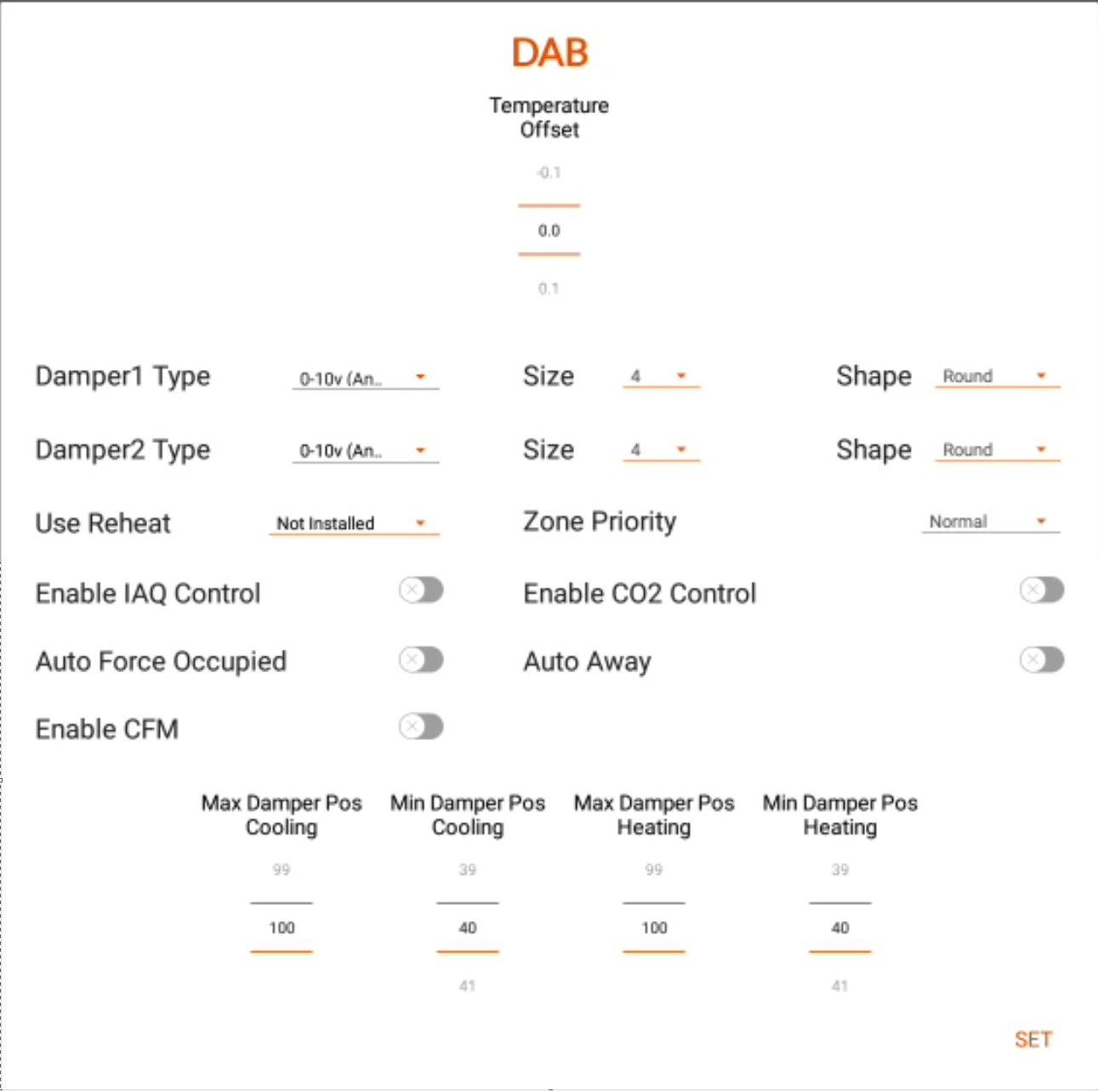 DAB Terminal Profile – Airoverse