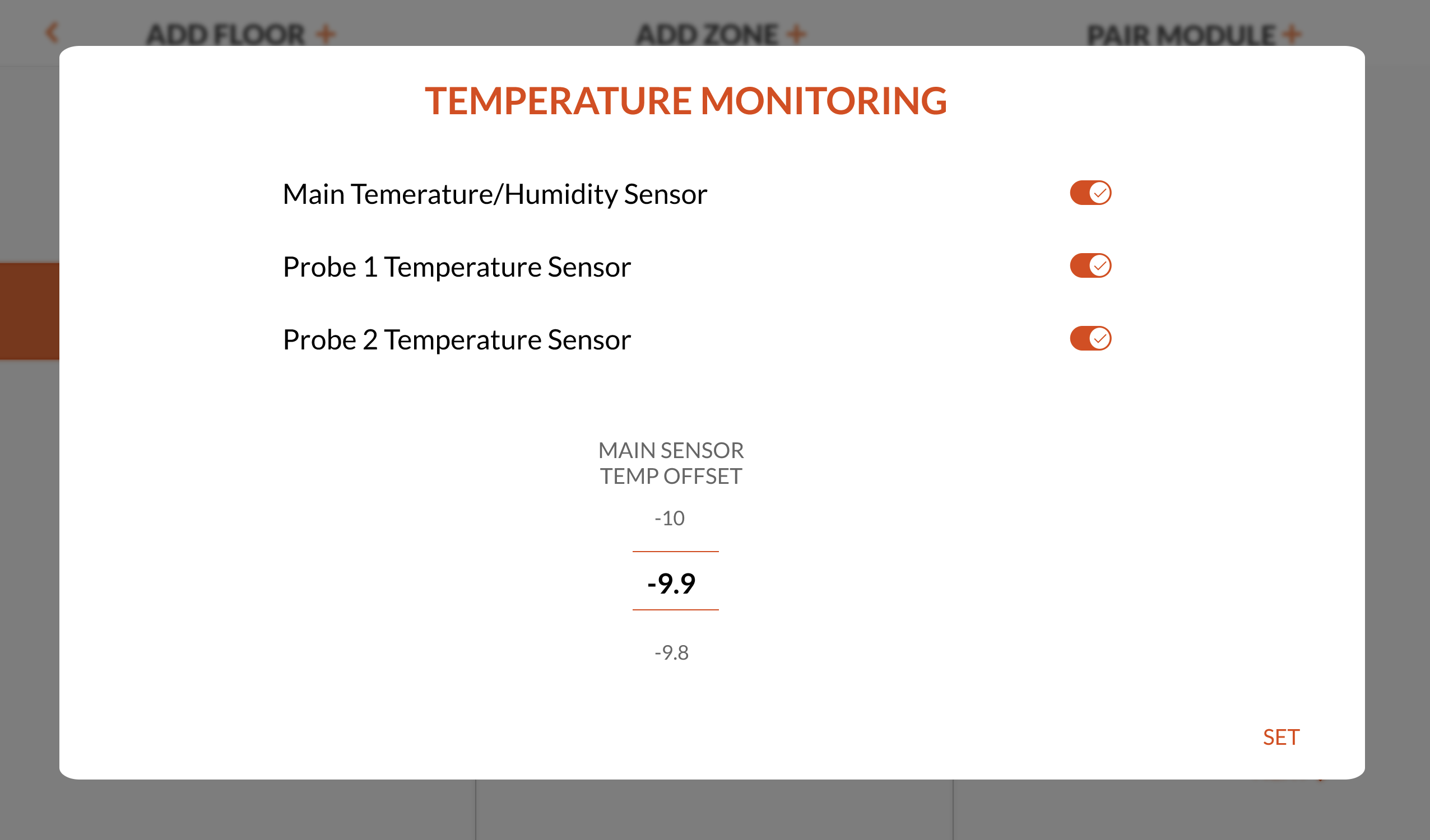 Temperature Monitoring – Airoverse