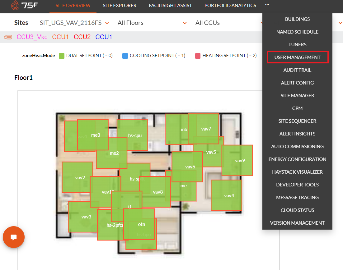 User Management- Internal – Airoverse