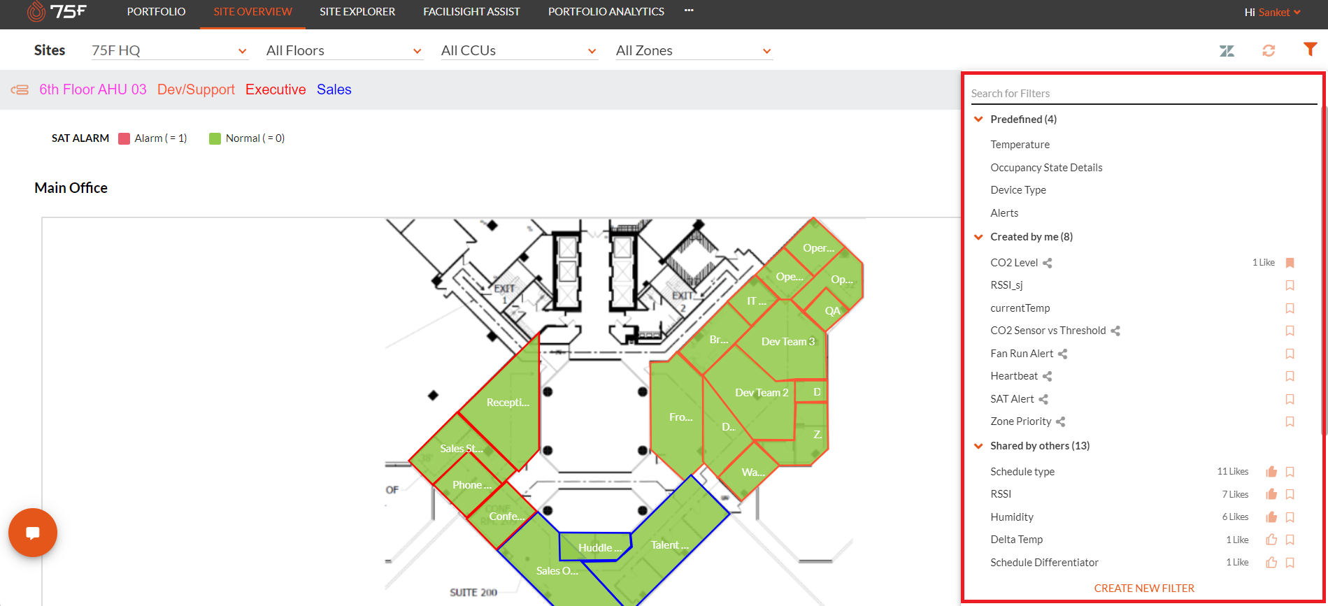 Heatmap Filters with Blockly – Airoverse