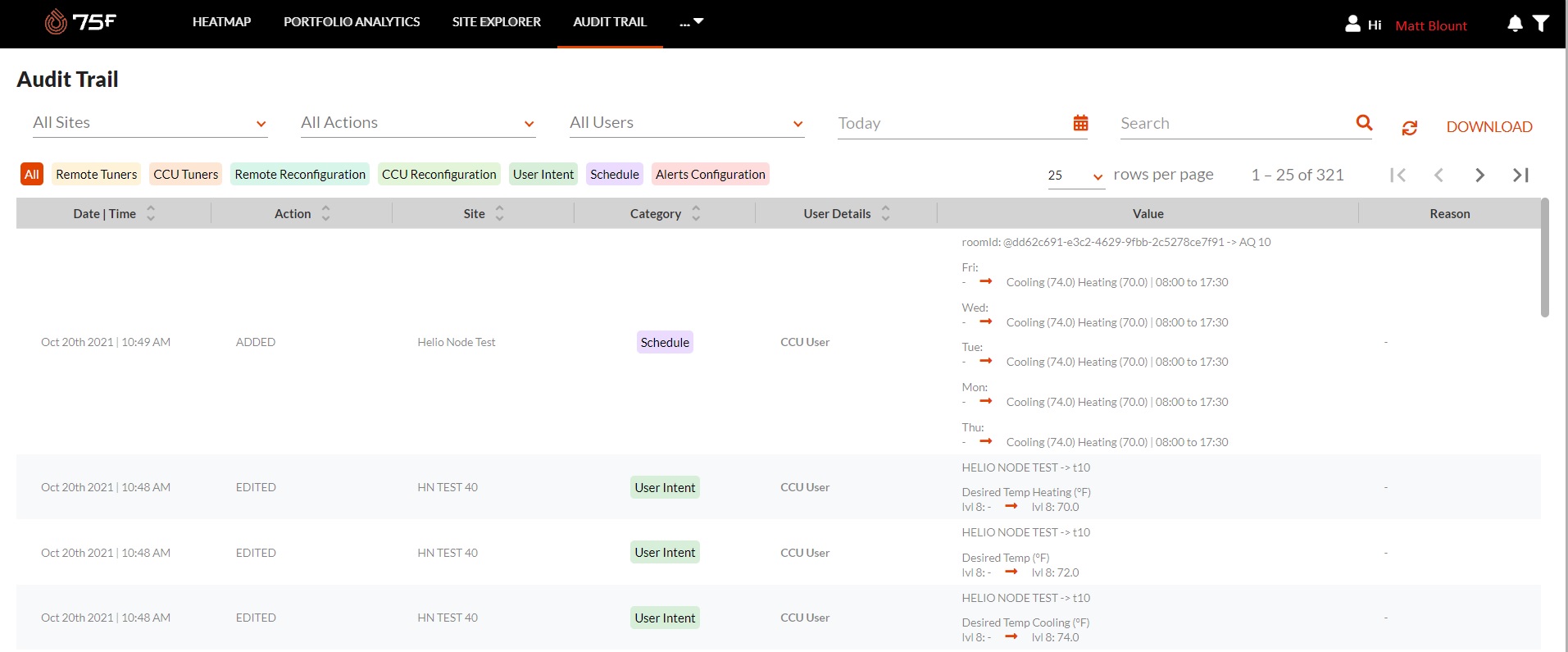 Audit Trail – Airoverse
